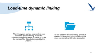 Sp group7 27_53_65_66_68_ppt_dynamic linking library | PPT