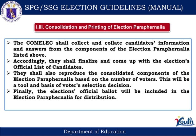 SPGS-SSG-Election-Guidelines.pptx | Elections | Politics