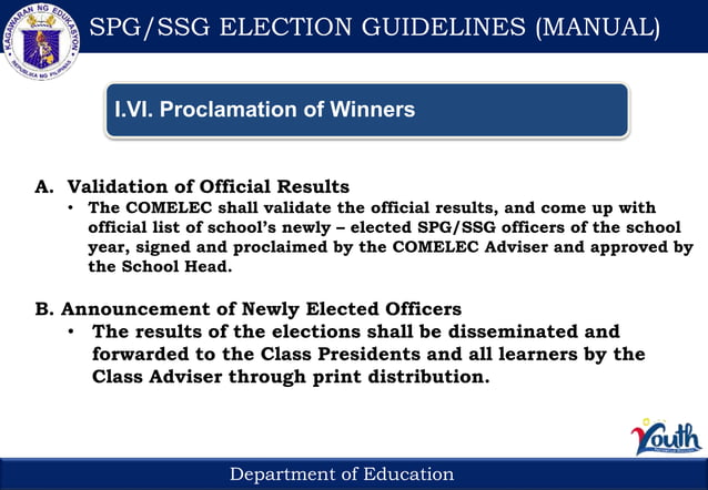 SPGS-SSG-Election-Guidelines.pptx | Elections | Politics