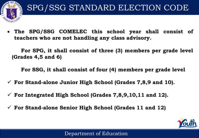 SPGS-SSG-Election-Guidelines.pptx | Elections | Politics