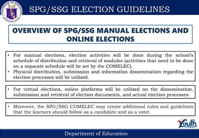 SPGS-SSG-Election-Guidelines.pptx | Elections | Politics