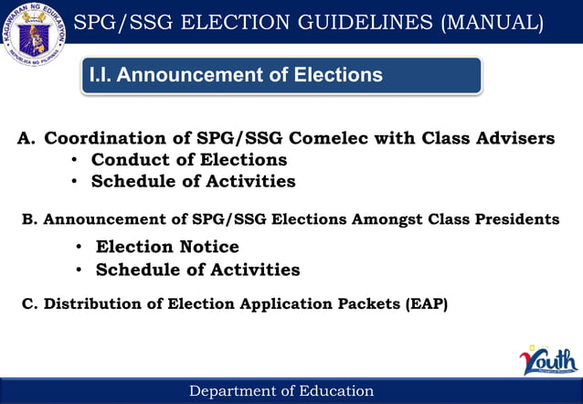 SPGS-SSG-Election-Guidelines.pptx | Elections | Politics