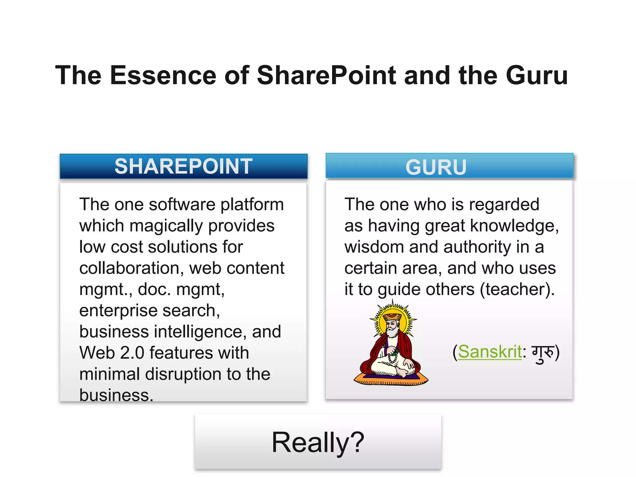 I am Not your SharePoint Guru | PPTX