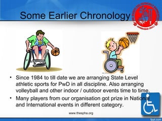The Society For Physically Handicapped, Ahmedabad - History | PPT