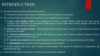 Solar thermal walls (Trombe ,water and trans walls) | PPTX