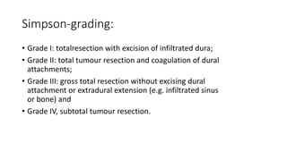 Sphenoid wing meningioma pre operative session | PPT