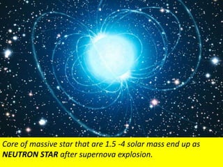 Spherical accretion in black hole | PPTX