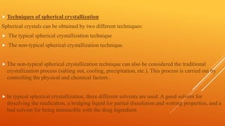 Spherical crystallization PPT.pptx