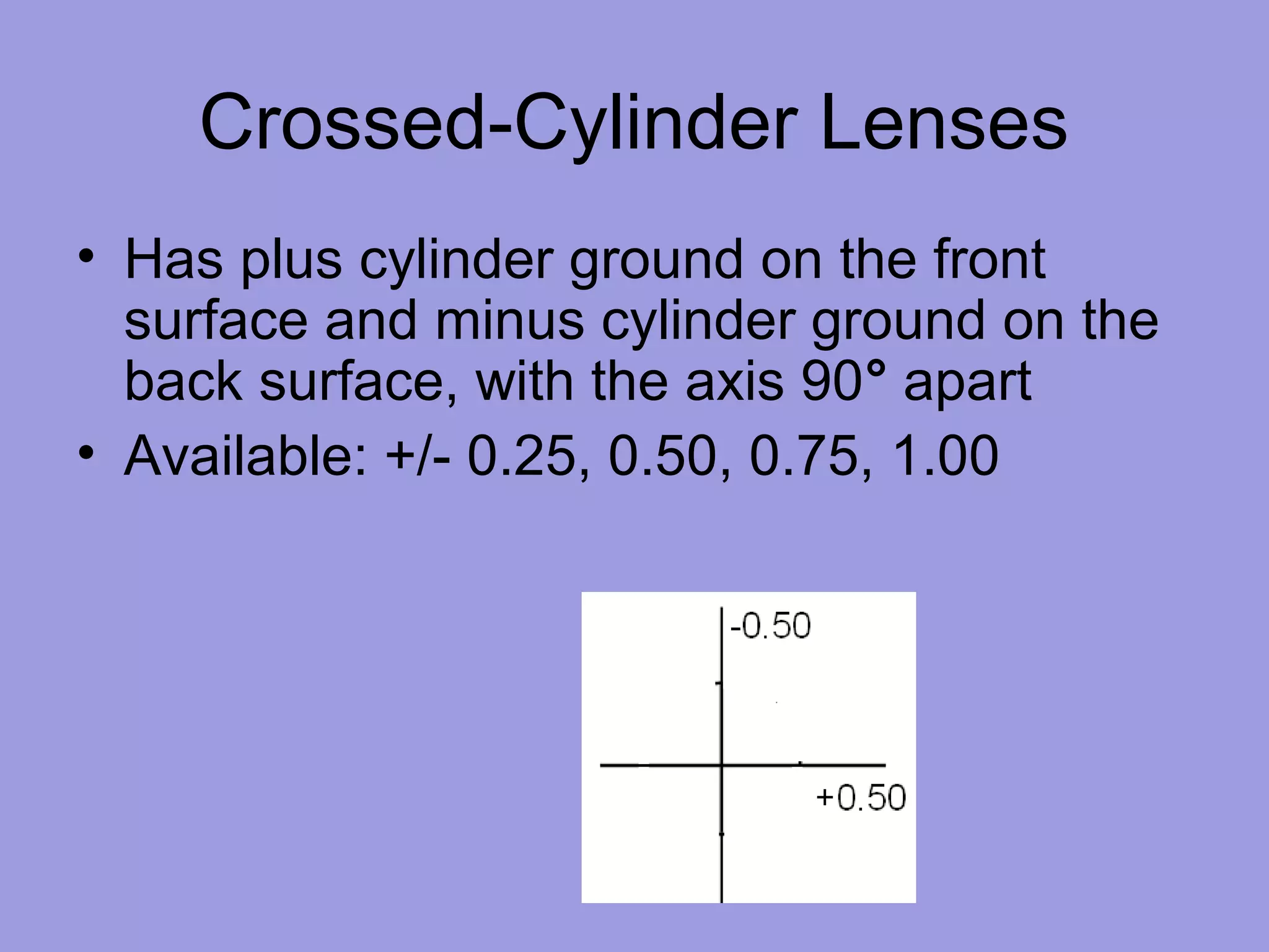 Beginner’s Guide: Spherical & Cylindrical Lenses | PPT
