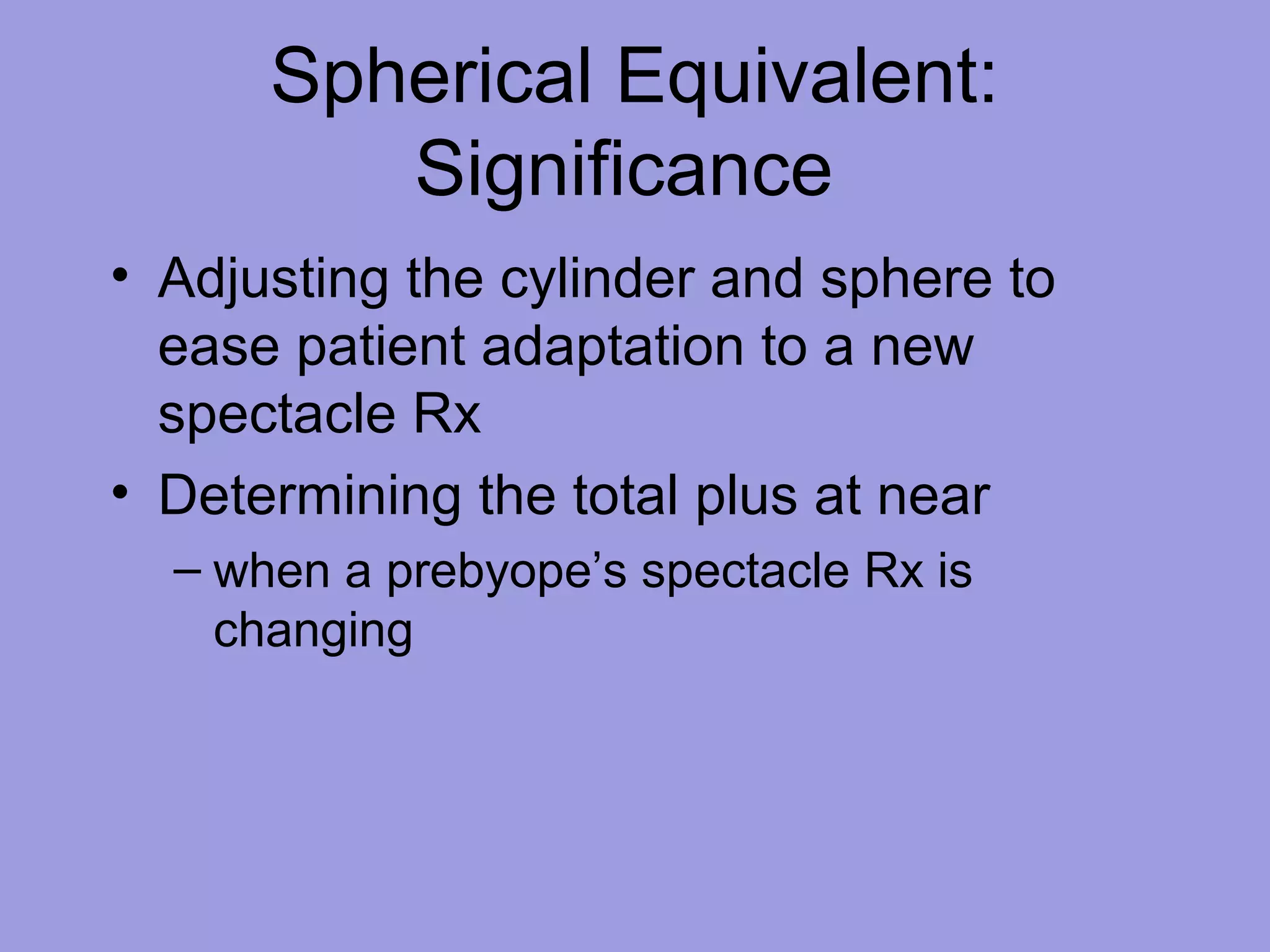 Beginner’s Guide: Spherical & Cylindrical Lenses | PPT