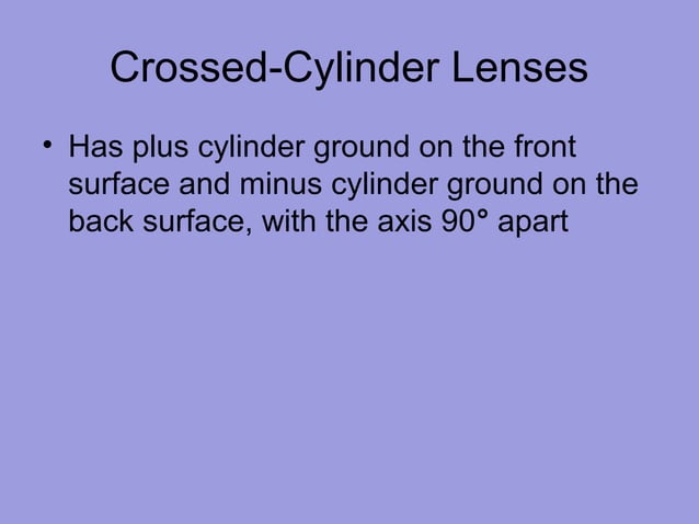 Beginner’s Guide: Spherical & Cylindrical Lenses | PPT | Eye and Vision ...