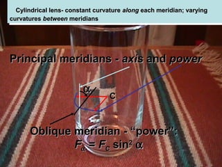 Beginner’s Guide: Spherical & Cylindrical Lenses | PPT