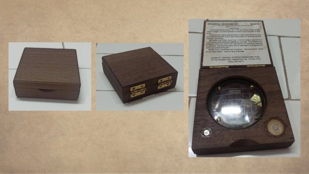 Spherical Densiometer for canopy density measurement | PPTX