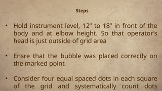 Spherical Densiometer for canopy density measurement | PPTX