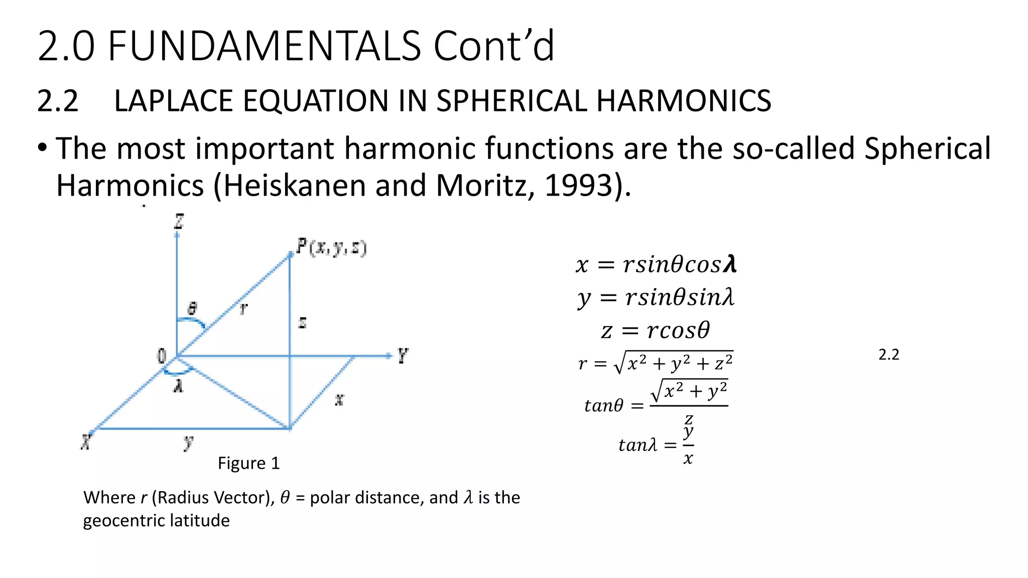 Spherical harmonics | PPTX