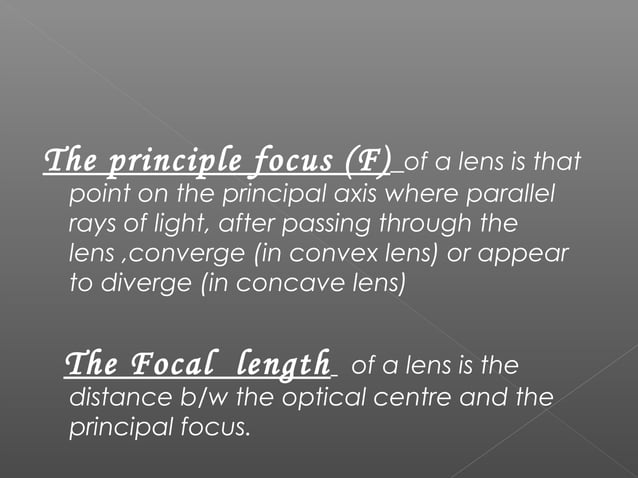 Spherical lens | PPT | Photography | Arts and Crafts
