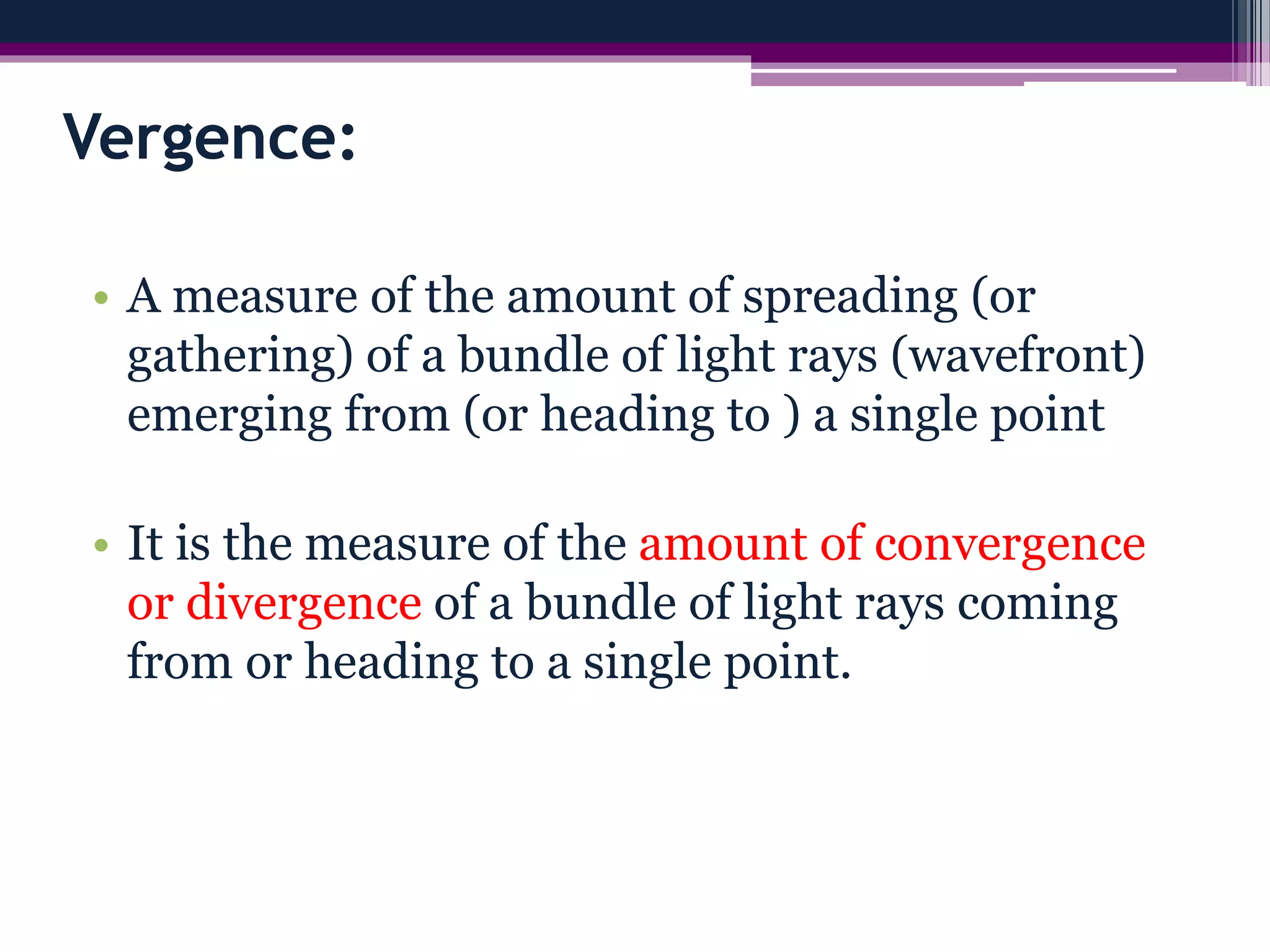 Spherical lenses | PPTX