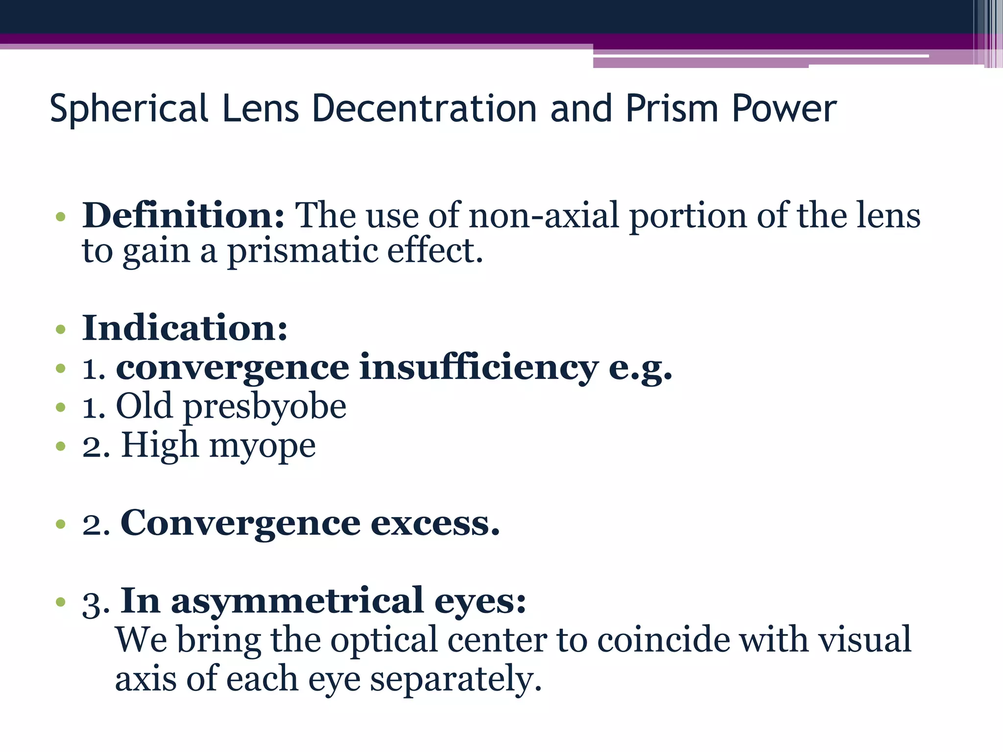 Spherical lenses | PPTX