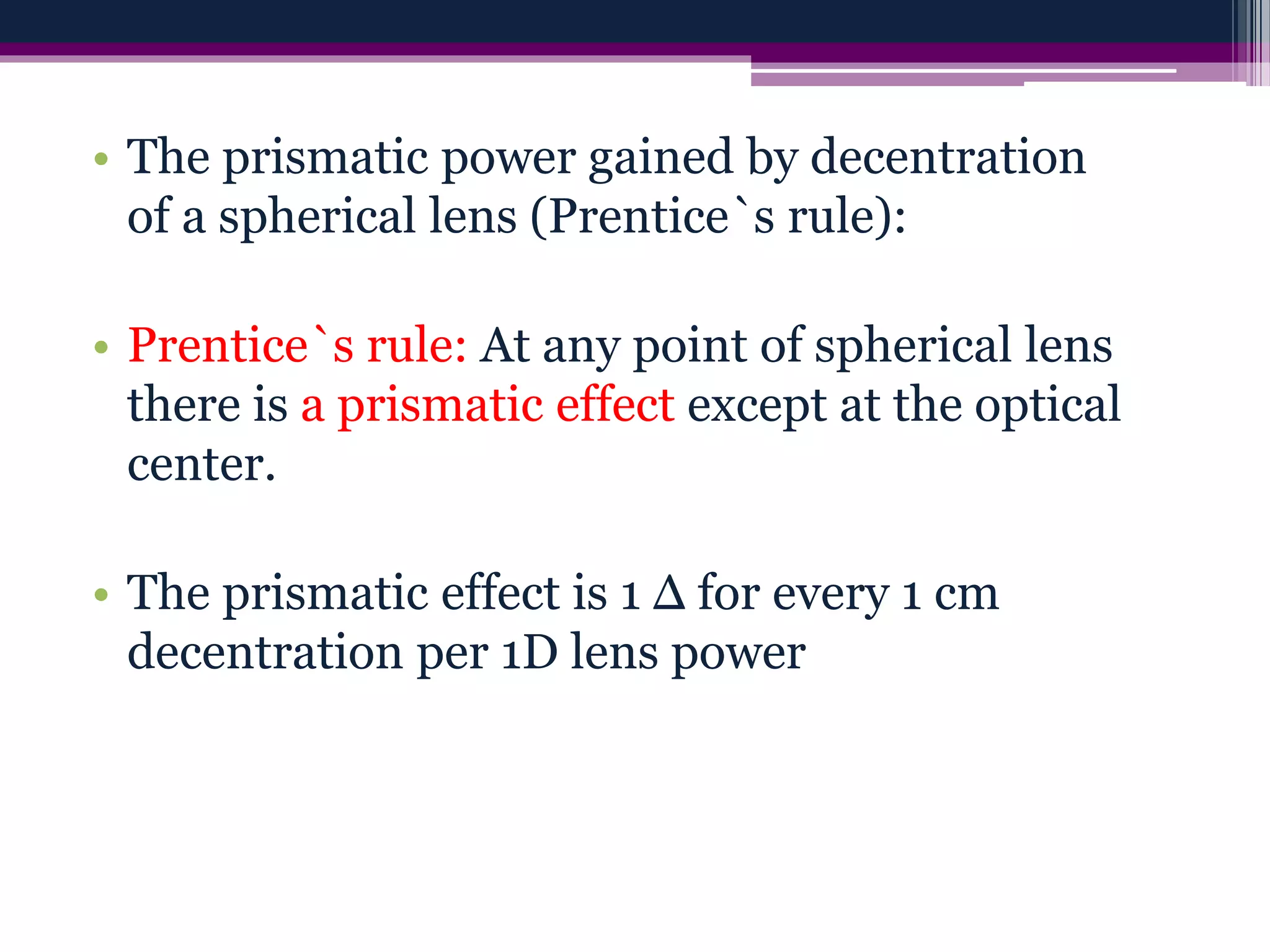Spherical lenses | PPTX