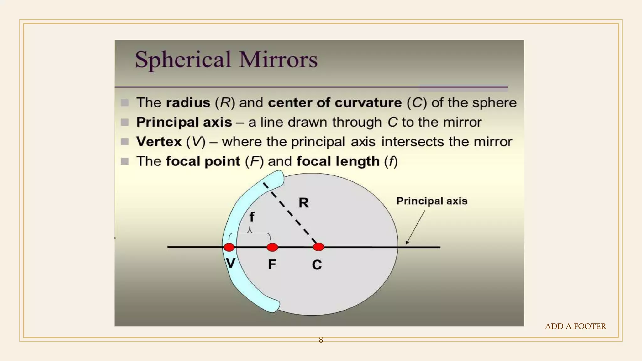 Spherical mirror | PPTX