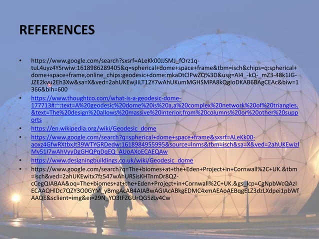 Spherical or geodesic dome | PPT