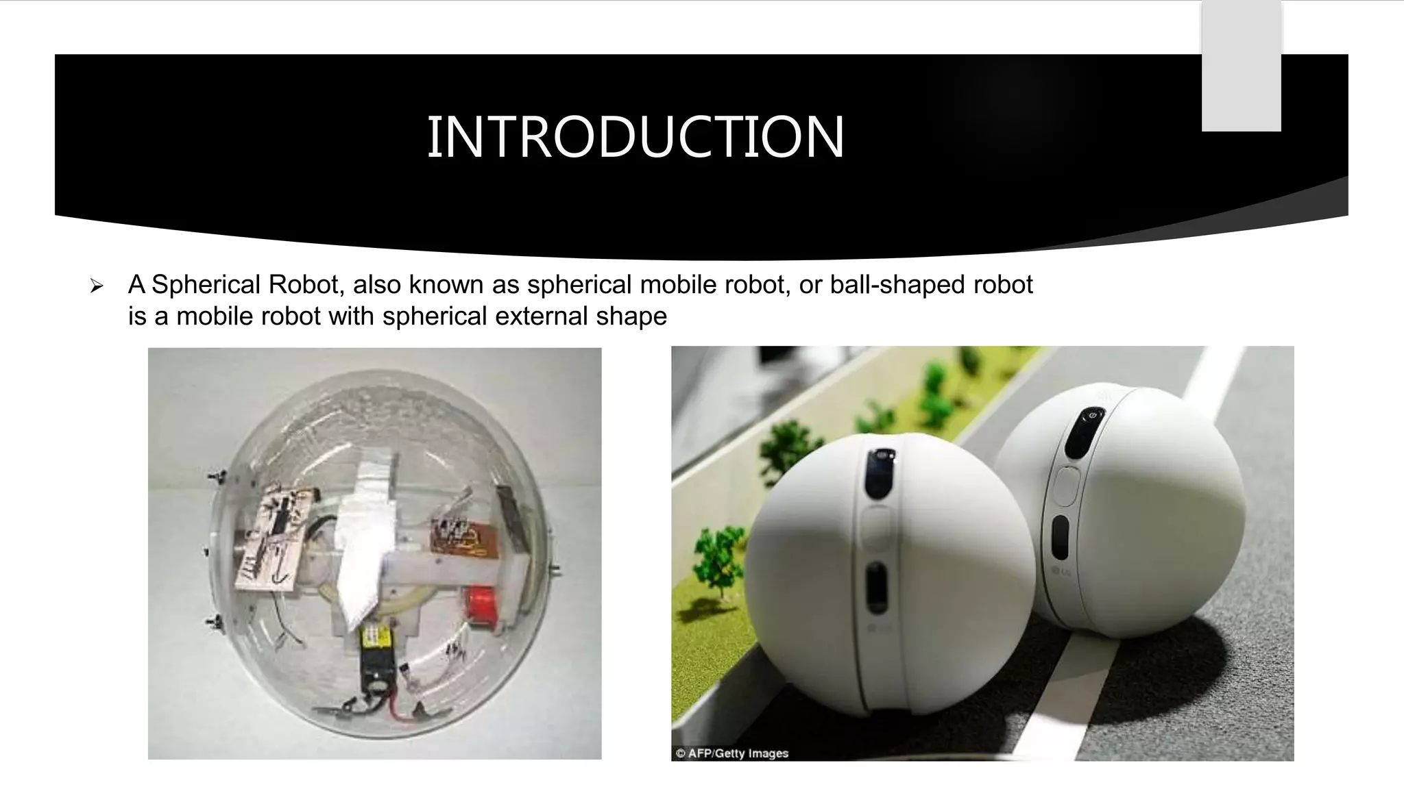 Spherical robot | PPTX