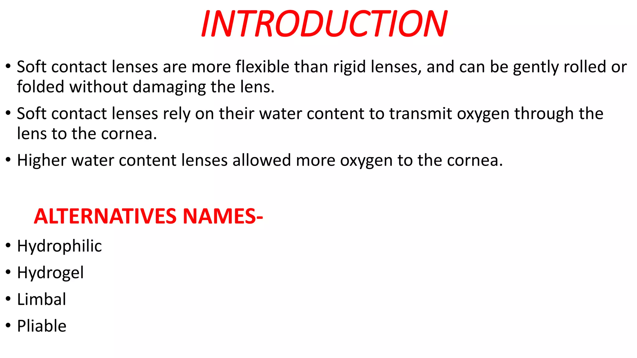 Spherical soft contact lens fitting | PPTX