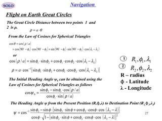 Spherical trigonometry | PPT