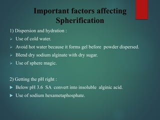Spherification | PPTX