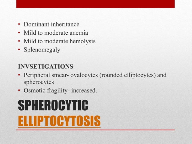 Spherocytes significance and differential diagnosis | PPTX | Blood ...