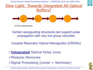 optical transmission system | PPT