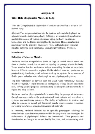Sphincter Muscles assignment.pdf
