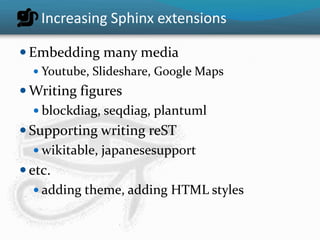 Life with Sphinx 2012 #sphinxconjp | PPT