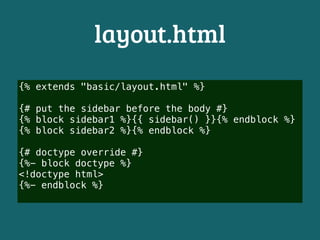 Sphinx HTML Theme Hacks | PPT