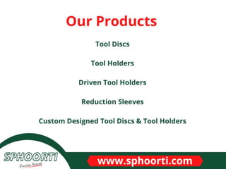 Sphoorti tool disc | PPT