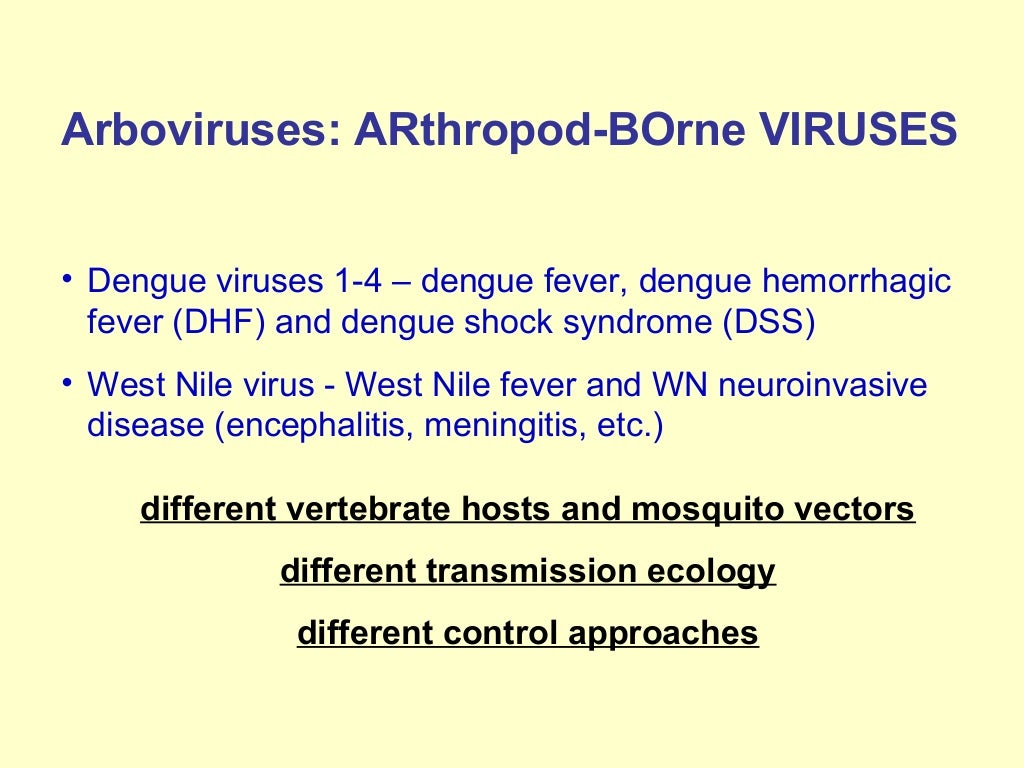 Vector Borne Diseases