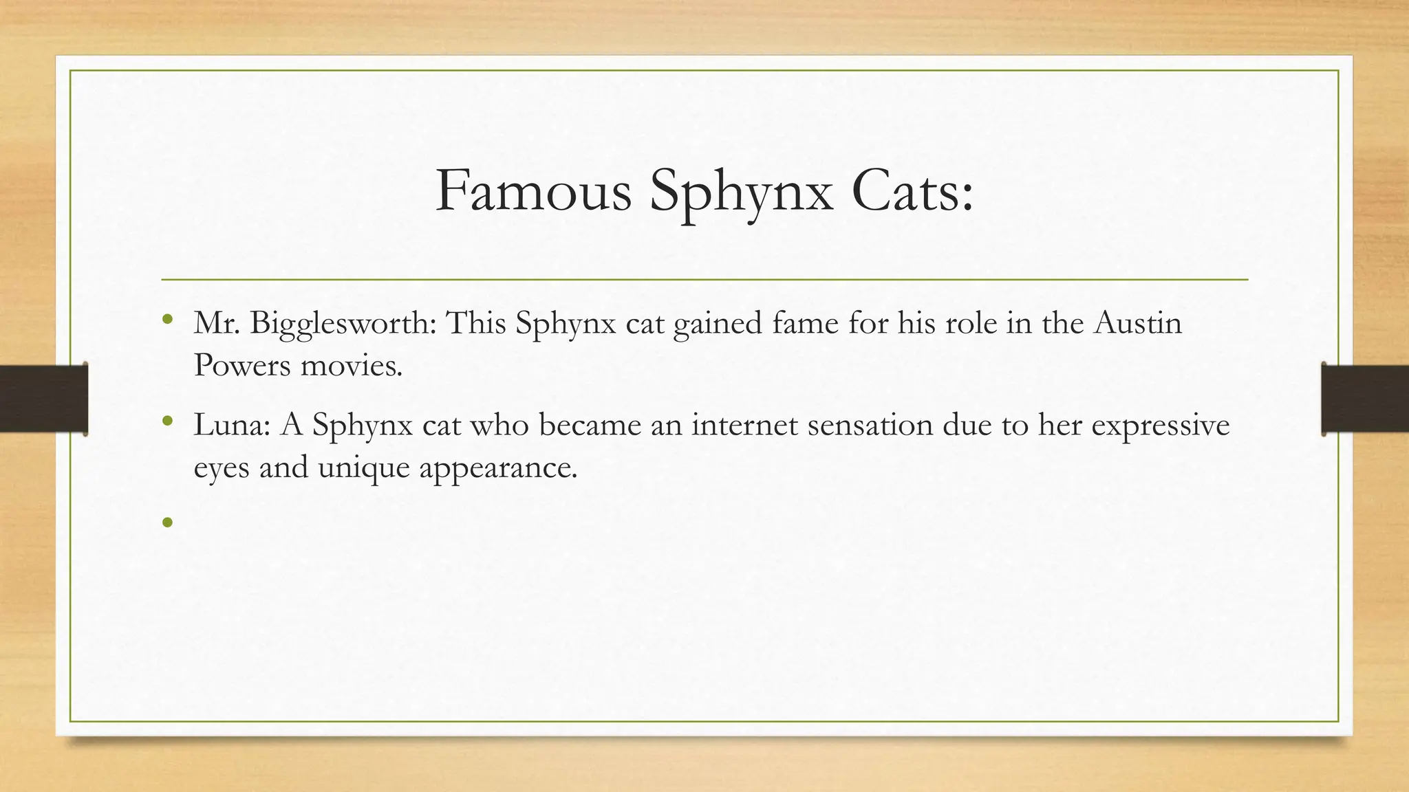 Sphynx Cat the hairless marvels breed.pptx