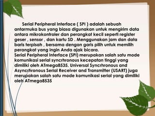 Serial Peripheral Interface ( SPI ) | PPTX