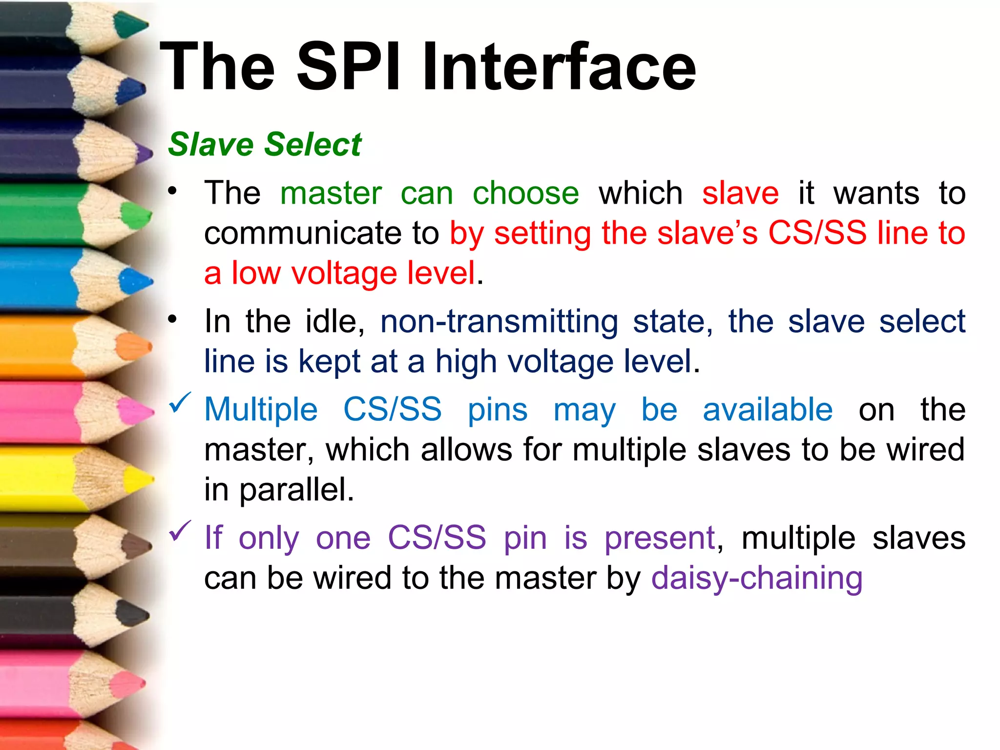 Spi Bus Protocol Ppt