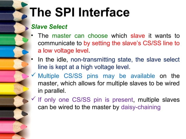 Spi Bus Protocol Ppt 1222