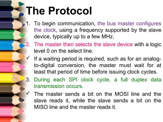 Spi Bus Protocol Ppt Operating Systems Computer Software And