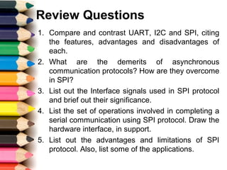 SPI Bus Protocol | PPT | Operating Systems | Computer Software and Applications