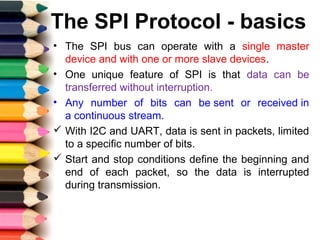 SPI Bus Protocol | PPT | Operating Systems | Computer Software and ...