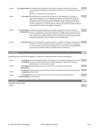 SPI Evaluation Criteria | PDF