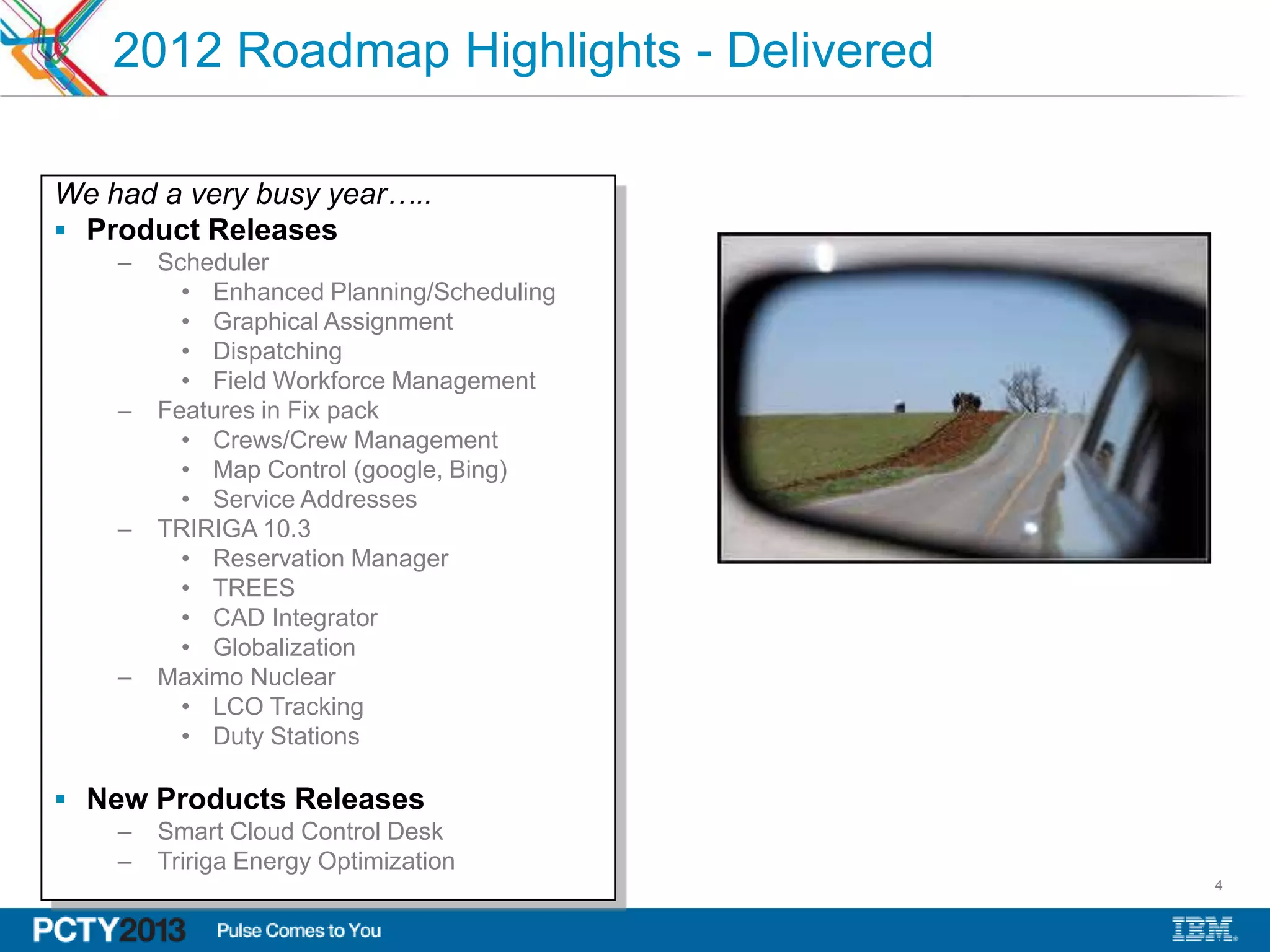 Maximo/Tririga product update/roadmap | PPTX