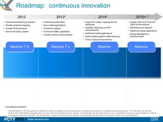 Maximo/Tririga product update/roadmap | PPTX