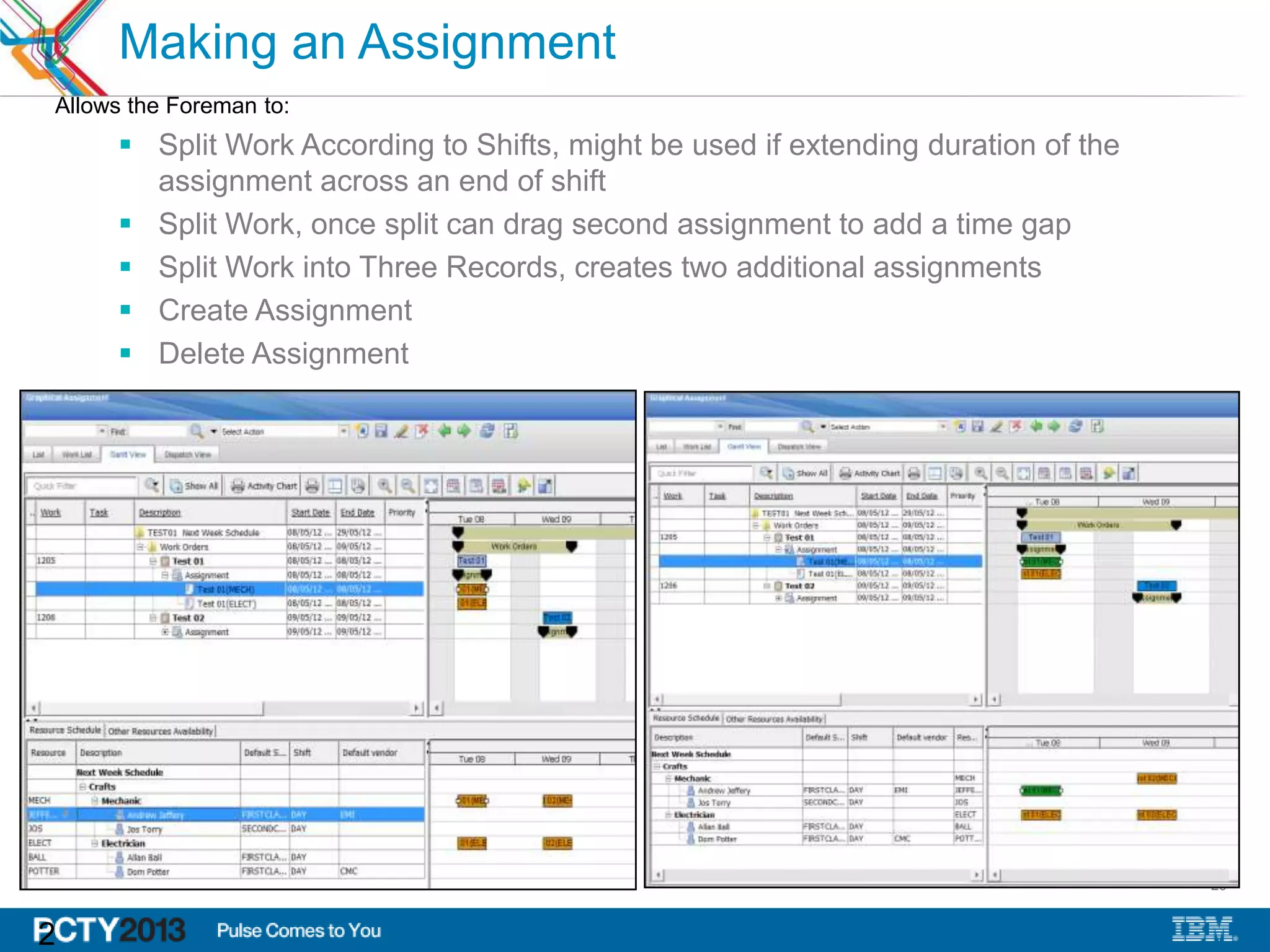 Planning and Scheduling in Maximo: Best Practices and Coming ...