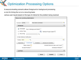 Planning and Scheduling in Maximo: Best Practices and Coming ...