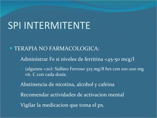 Síndrome de Piernas Inquietas | PPT