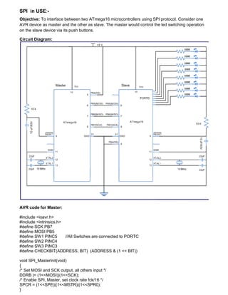 Serial Peripheral Interface | PDF